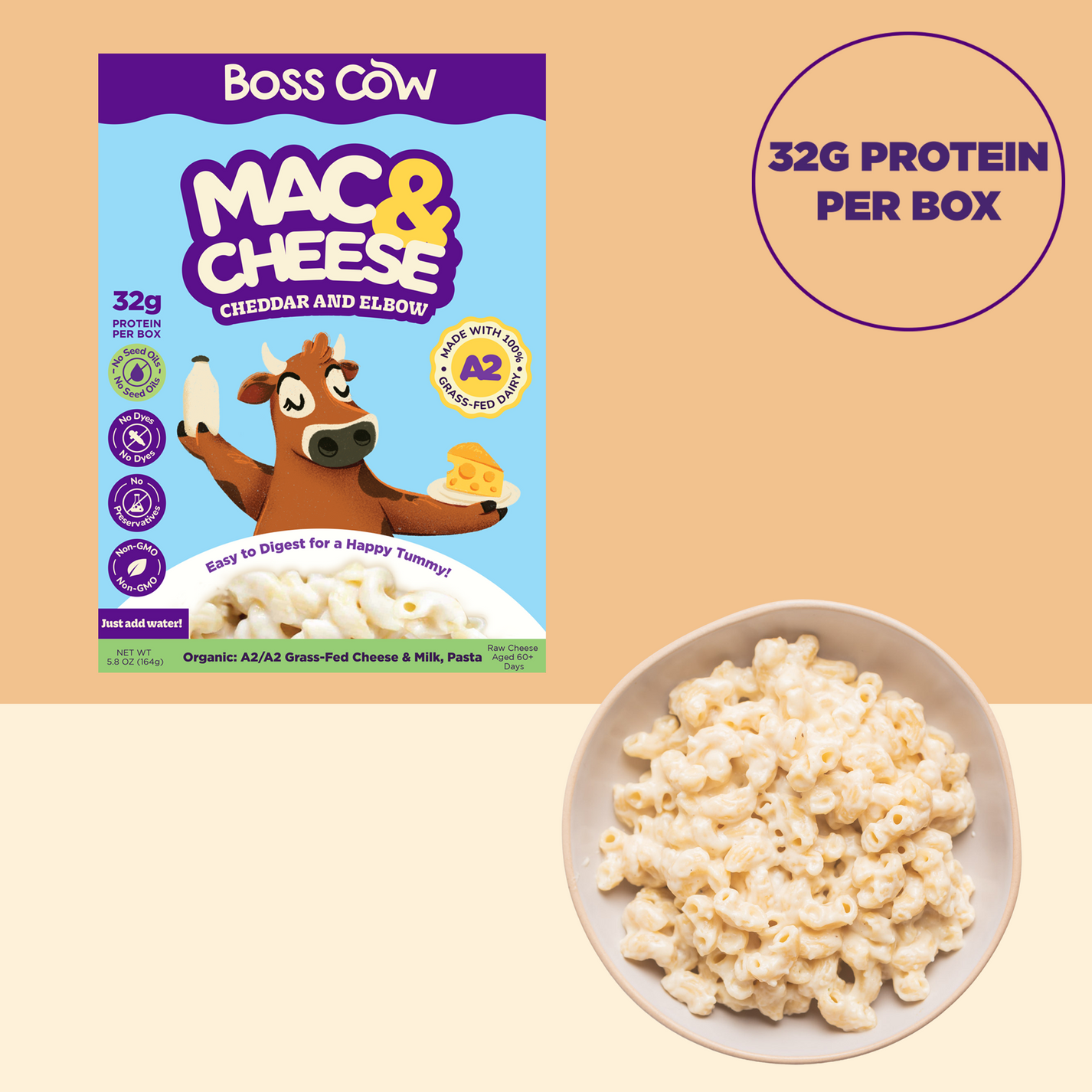 Original Mac & Cheese – Boss Cow